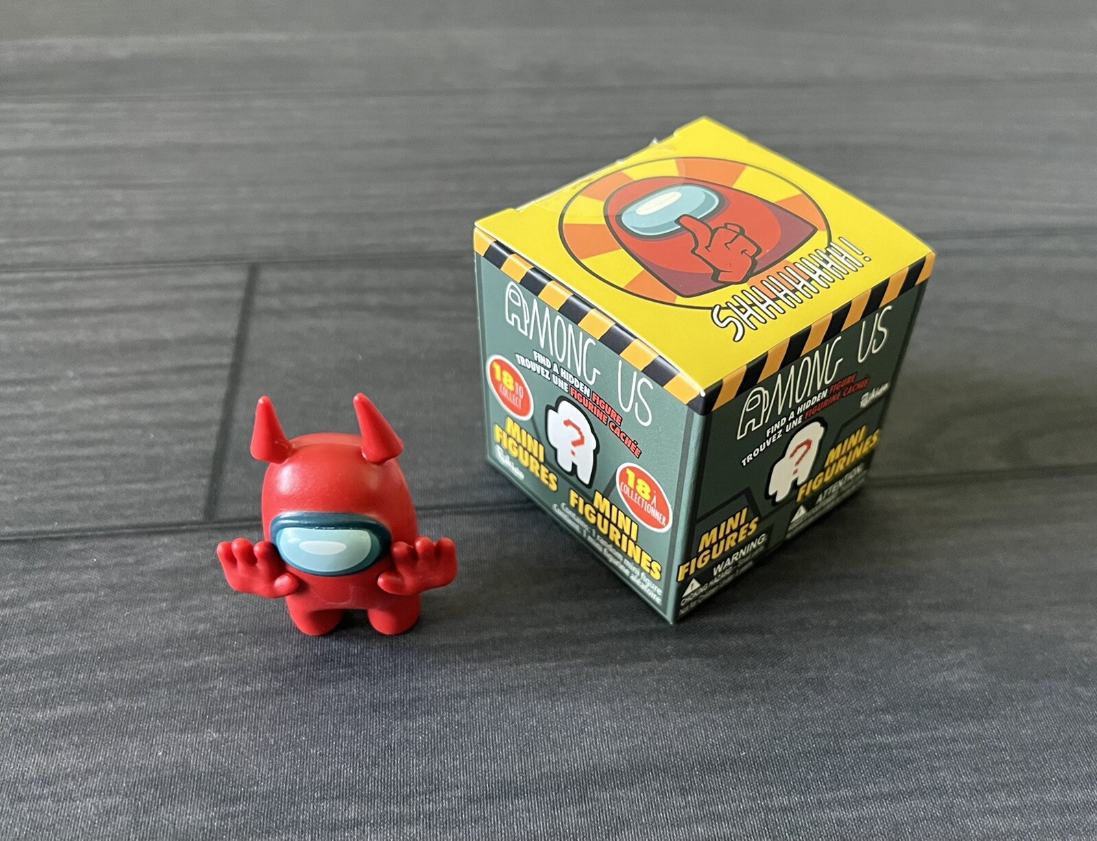 Buy Among Us Blind Box 2 Red Devil Crewmate Mystery Mini Figure Toikido ...