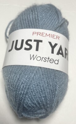 Premier YARNS- JUST YARN worsted. 1 Pk. SLATE. I Combine Shipping, | eBay