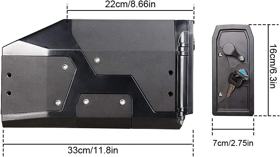 4.2L Tool Box Left Motorcycle for BMW R1250GS R1200GS LC ADV F750GS ...
