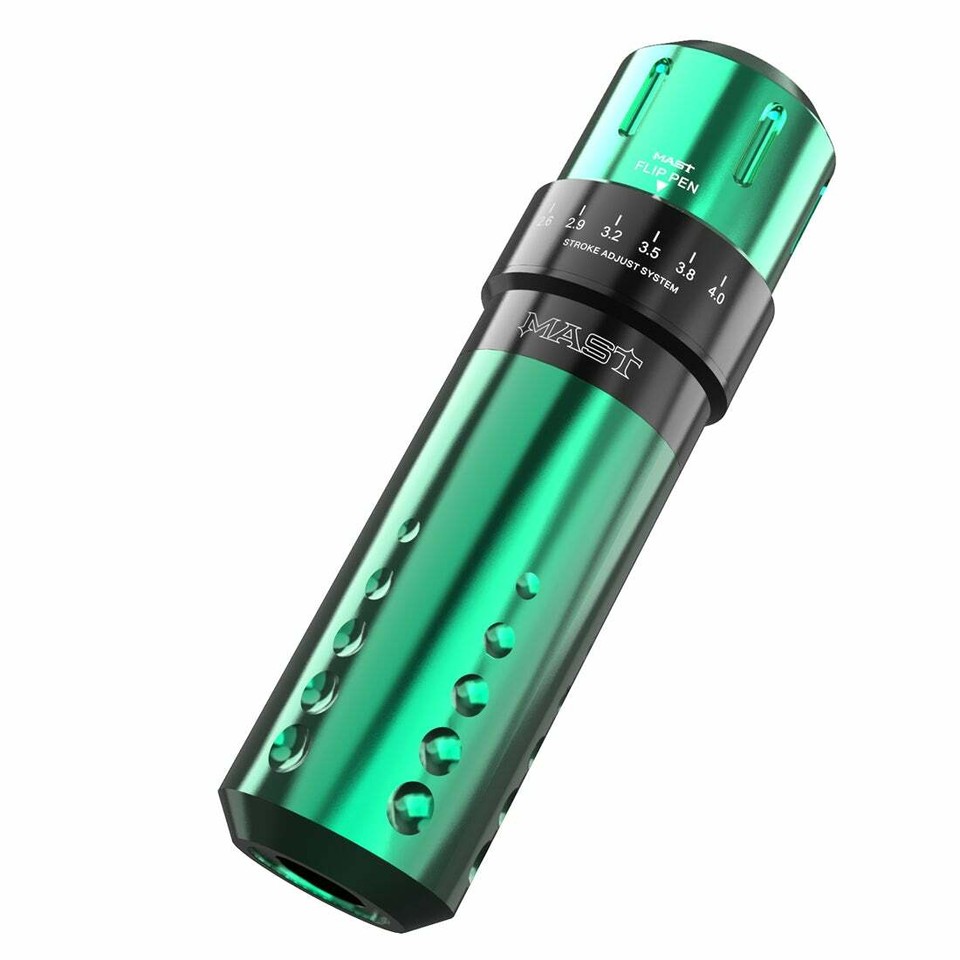 Mast Flip 2.6-4.0mm Six Stroke Rotary Tattoo Pen Machine Halo Power ...
