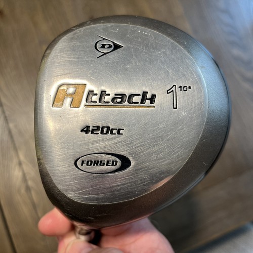 Dunlop Golf Club 10° Attack 420cc Forged Pro Comp Series Driver Pro ...