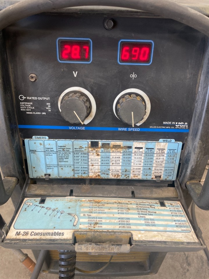 Miller 252 millermatic welder | eBay