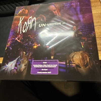 KoRn Mtv Unplugged VINYL Record 12’’ Super Rare (Purple disc) | eBay