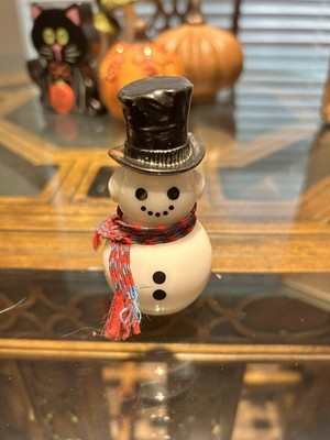 Vintage Avon snowman-shaped cologne or perfume bottle | eBay