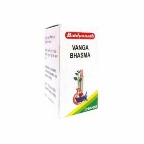 Baidyanath VANGA BHASMA, 10gm For Ayurvedic Herbal Natural Remedy ...