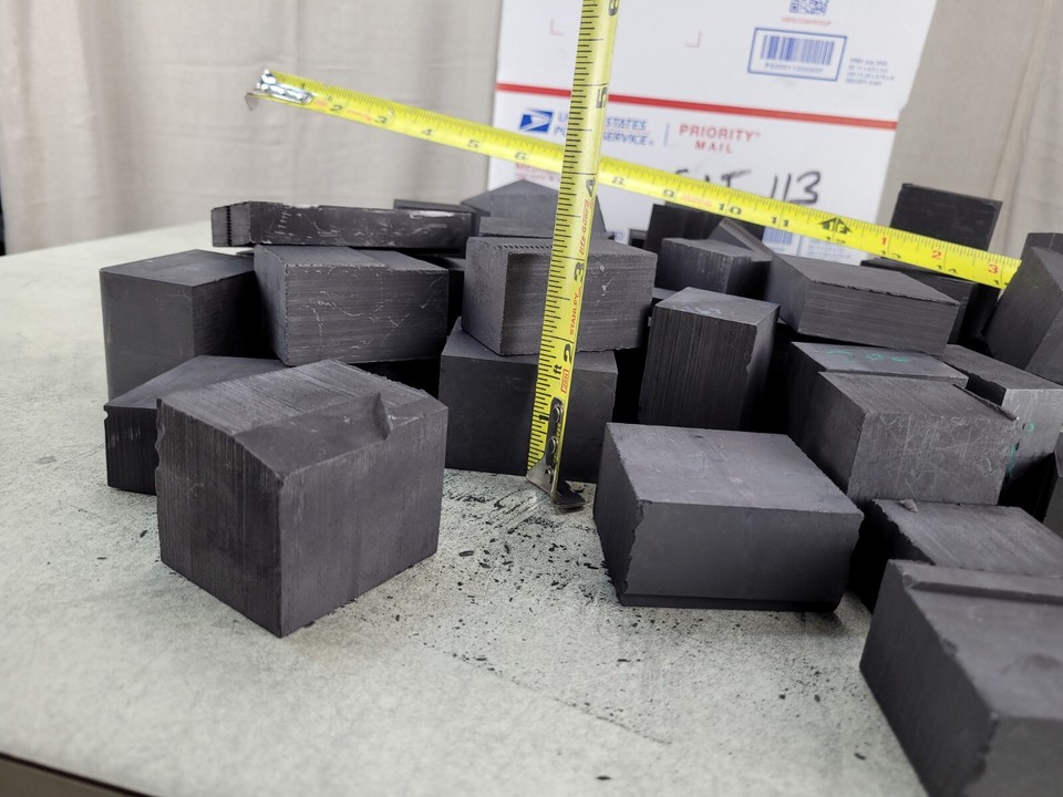 20 lbs Graphite Electrodes blocks EDM Welding Carbon Mold Making EDM ...