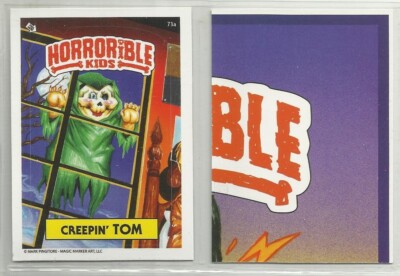 Horrorible Kids: Series 4 (Magic Marker) GPK "Parody Sticker" #73a ...