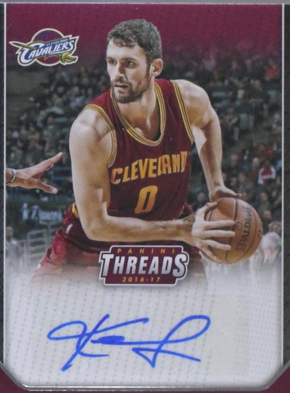2016-17 Panini Threads - Autographs Kevin Love #23 (AU) for sale online ...