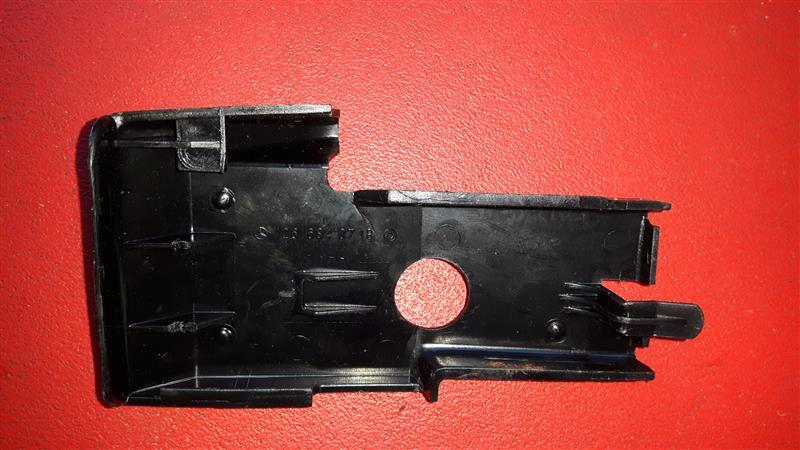 Cover Seat Rail Left Inside Black Mercedes W126 1266840718 9051 | eBay