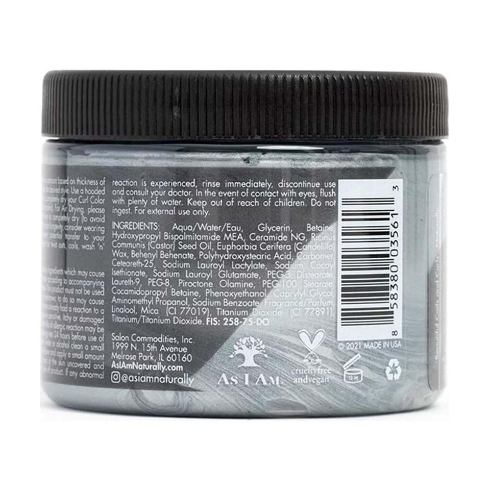 As I Am Curl Color Temporary Color Gel - Sassy Silver 6 oz | eBay