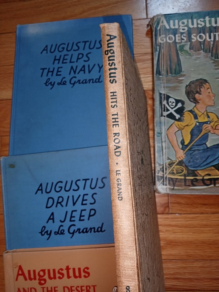 Lot of 5 Vintage Augustus books by Le Grand (Henderson) published 1940 ...