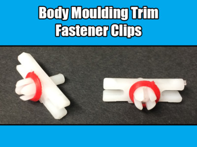 5x BODY MOULDING CLIPS FOR VW MK1 GOLF JETTA PASSAT BEETLE BUG T1 ...