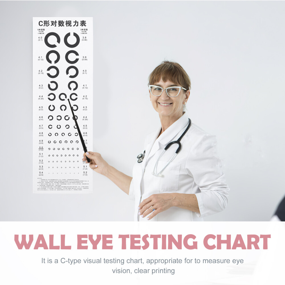 Vision Exam Chart Standard Eye Chart Eye | Grelly UK