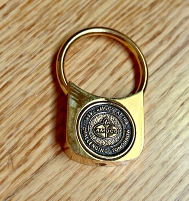 1989 AMOCO (Standard Oil) 100th Anniversary COMMEMORATIVE KEY CHAIN | eBay