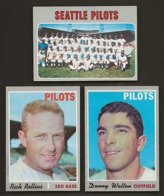 1970 Topps Seattle Pilots Complete Team Set EM/NM (30) | eBay