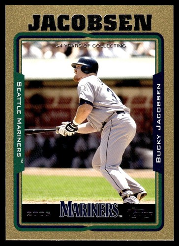 2005 Topps Gold Bucky Jacobsen /2005 Seattle Mariners #394 | eBay