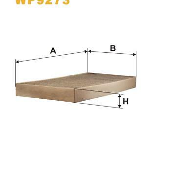 Filter. Innenraumluft WIX 1718300418|1728350047|A1718300418|A1728350047 ...