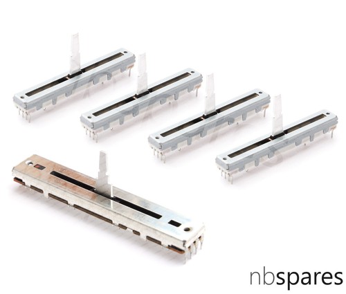 4 x FADER & 1 x CROSSFADER KIT FOR PIONEER DJM 700 800 2000 5000 ...