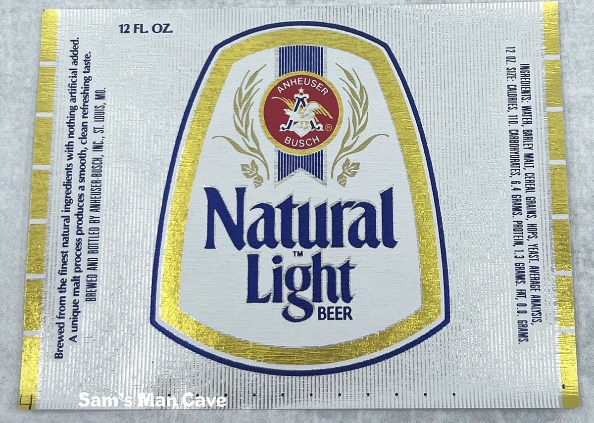 Natural Light Beer Logo Decals
