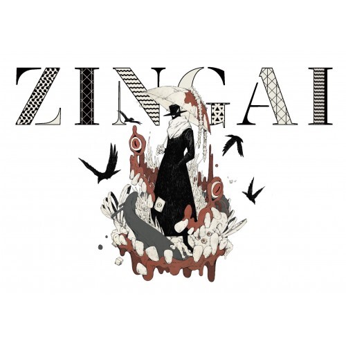 ZINGAI Eve Illustration Character Design Storyboard Japan Book | eBay