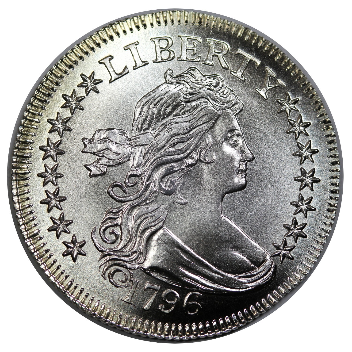 Gallery Mint imitation 1796 Draped Bust 25c, ex John Whitney Walter ...