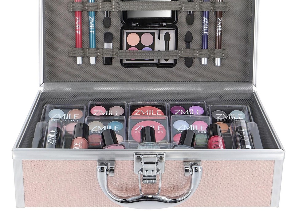 Makeup Beauty Vegan Eyecatcher Vanity Case Zmile Teenage Storage Carry ...