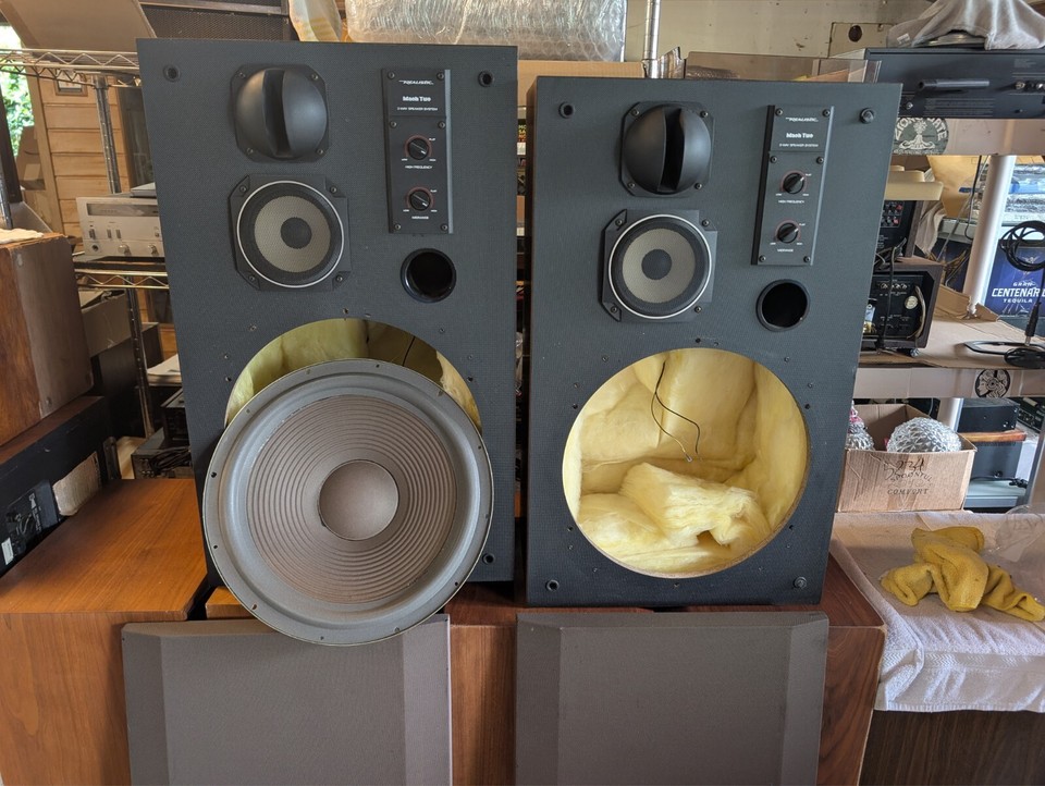 Realistic Mach 2 3-Way Speaker System | eBay