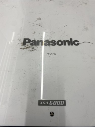 Panasonic PT-D5700 6000 Lumen Projector. AS-IS | eBay