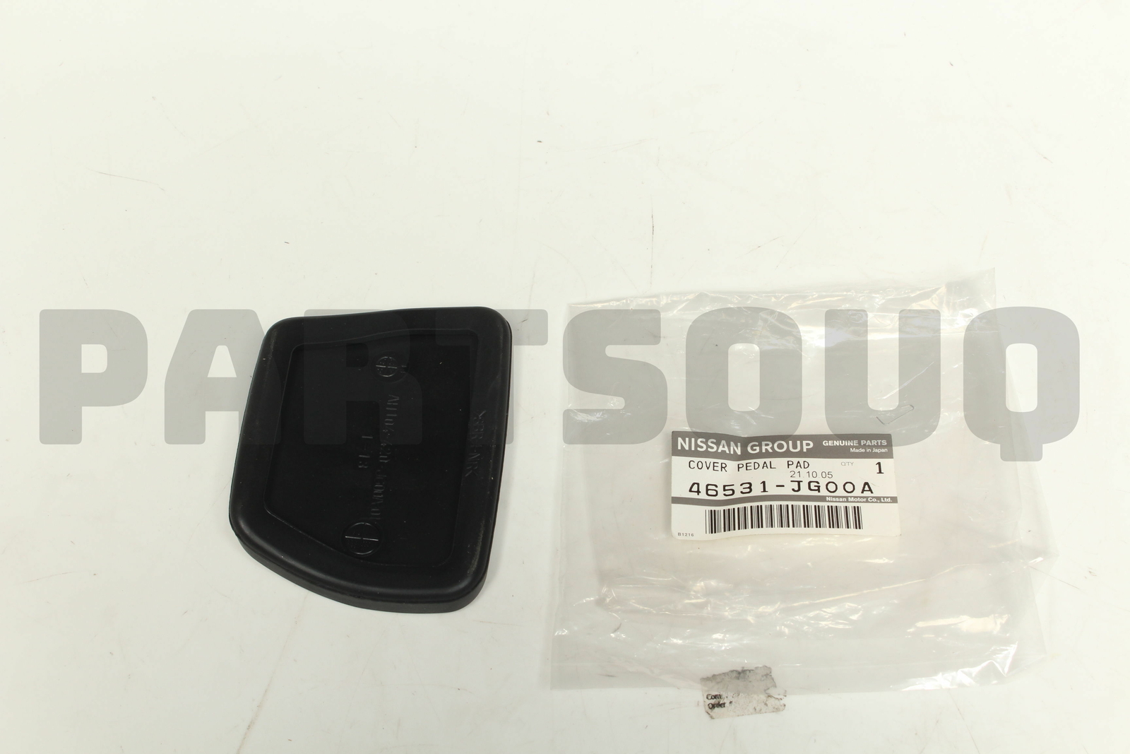46531JG00A Genuine Nissan PAD-PEDAL 46531-JG00A | eBay