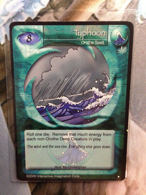 Magi Nation - Base "Typhoon" Rare X1 | eBay