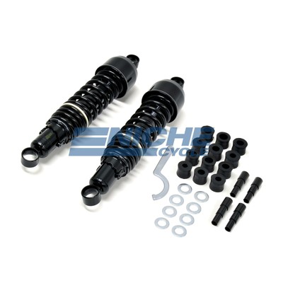 Yamaha VMX-12 N/NC VMAX 1200 1985 325mm Eye/Eye Black Rear Shocks | eBay
