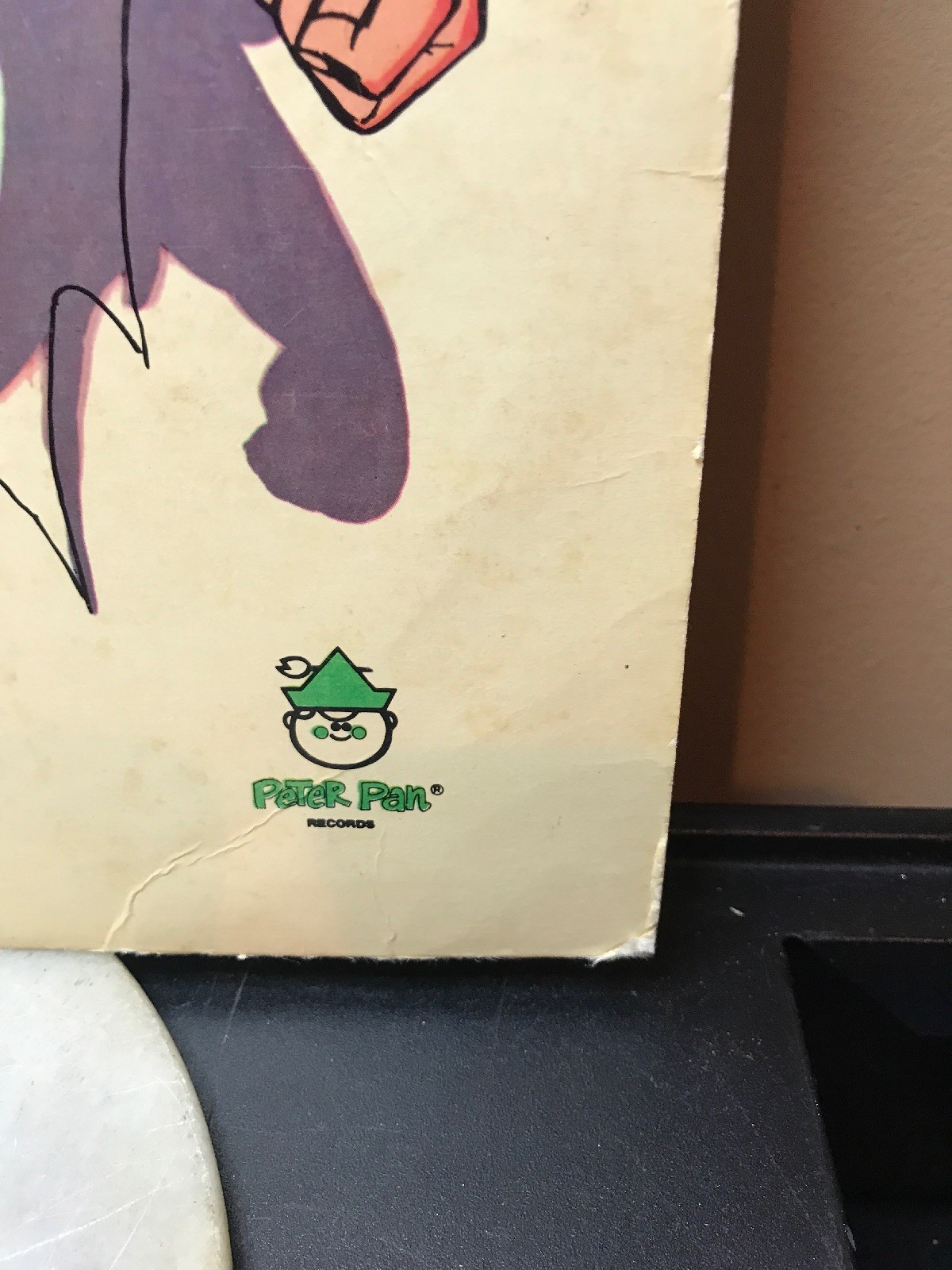 Vintage Superman Lp Vinyl Record Albom By Peter Pan Records#8211-1978 ...