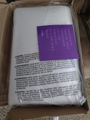 AUTHENTIC NEW IN BOX PURPLE HARMONY STANDARD MEDIUM PILLOW GELFLEX GRID ...
