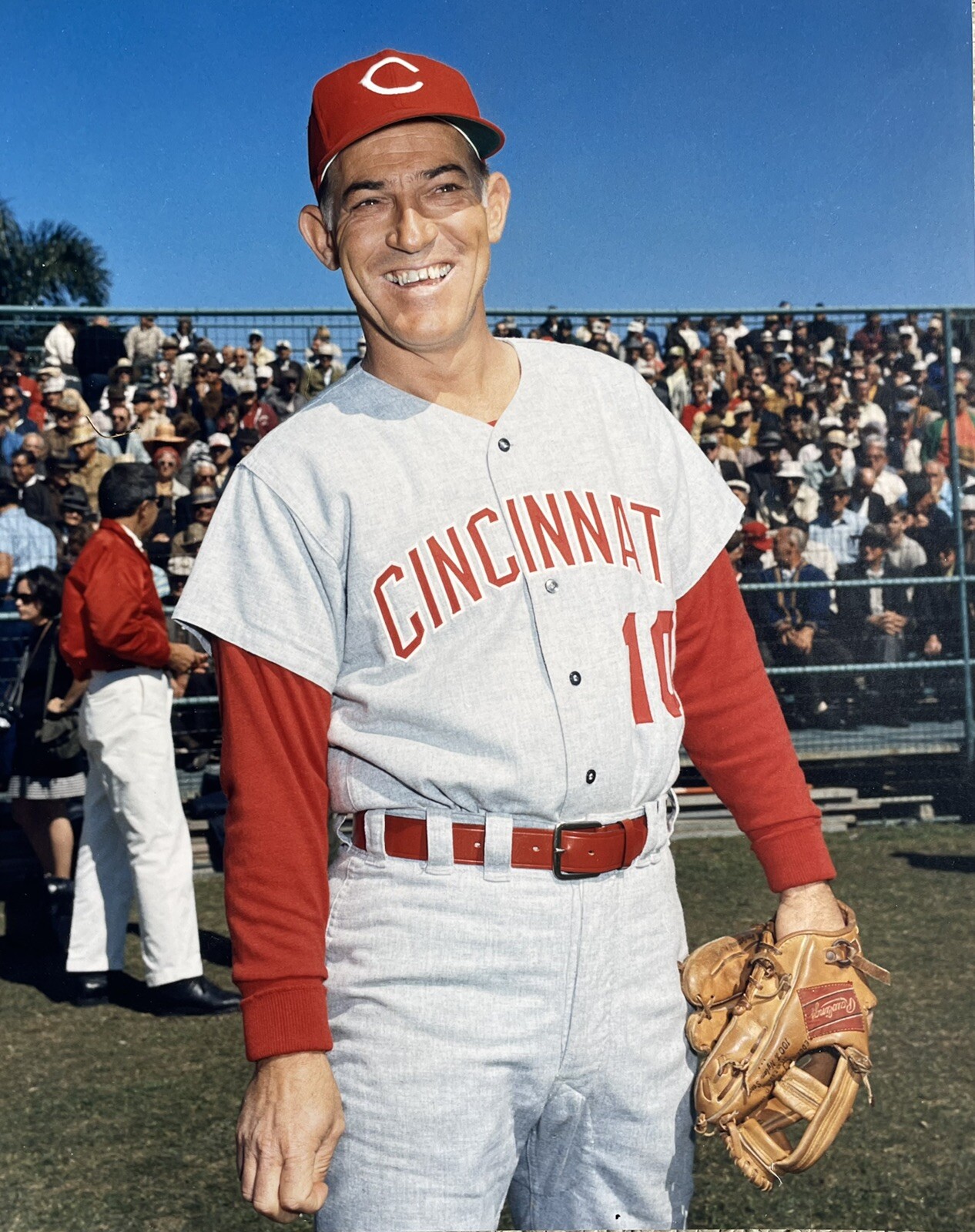 Sparky Anderson Cincinnati Reds Rare 11x14 photo Detroit Tigers | eBay