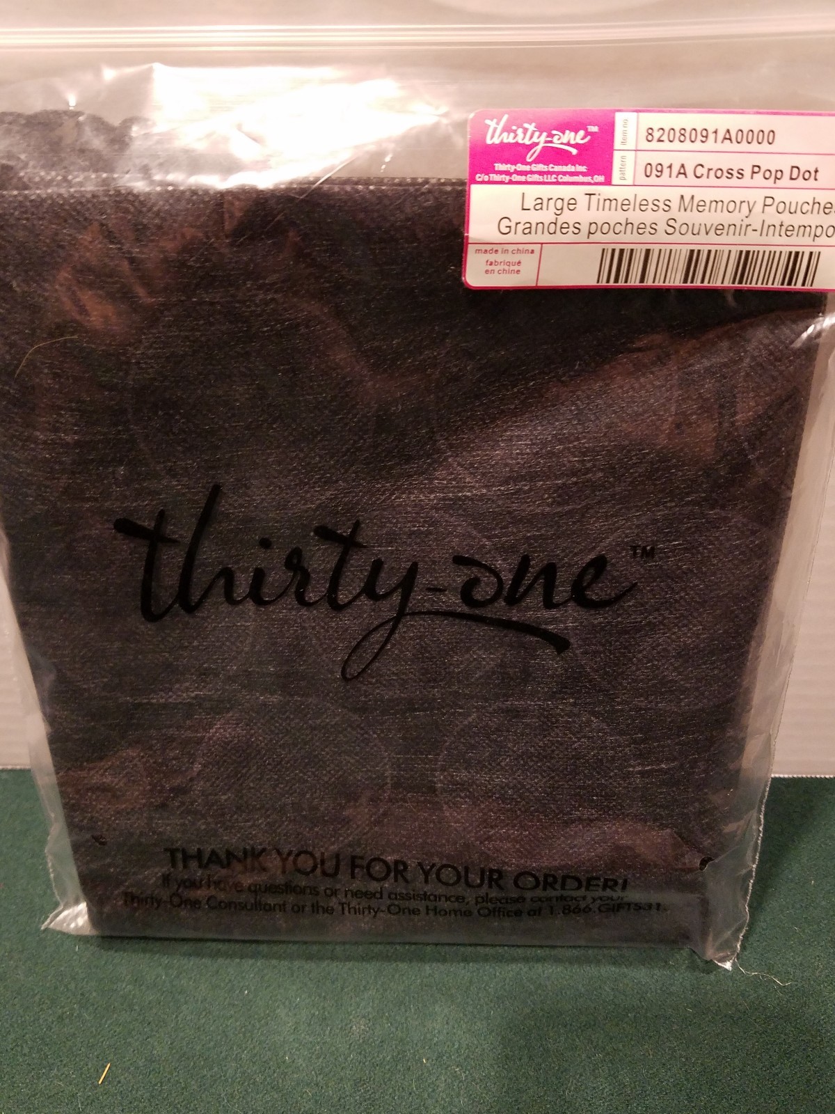 Thirty One Timeless Memory Pouches Cross Pop Set | eBay