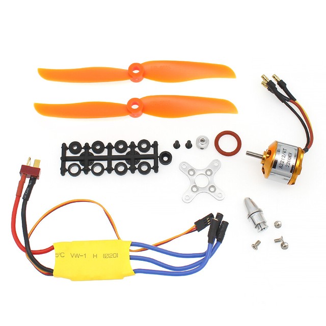 Brushless Motor 4pcs 2200KV BLDC A2212 For Aircraft Quadcopter Flysky ...