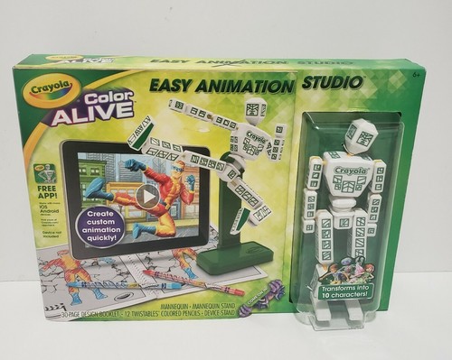 Crayola Color Alive Easy Animation Studio New Still Sealed! FAST ...