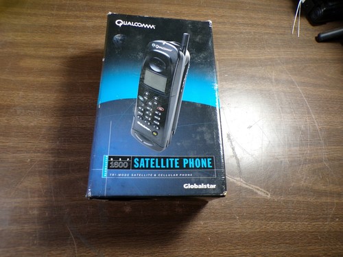 Qualcomm Globalstar GSP-1600 Handheld Tri-Mode Portable Satellite Phone ...