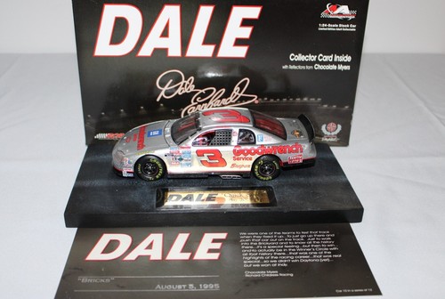 DALE EARNHARDT 1995 ACTION #3 SILVER SELECT WINSTON ALL-STAR RACE RACED ...