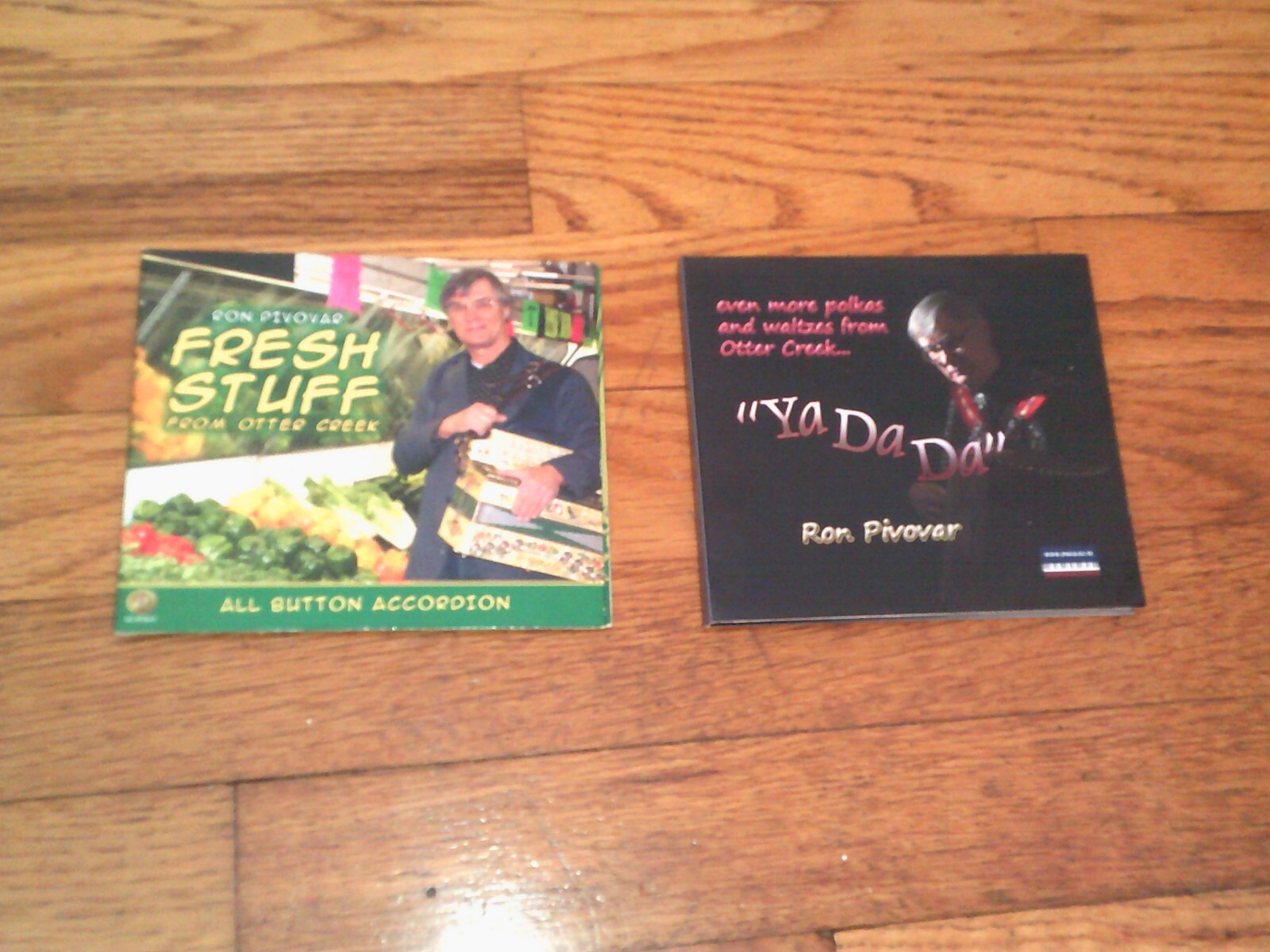 2 RON PIVOVAR CDs Fresh Stuff & Ya Da Da | eBay