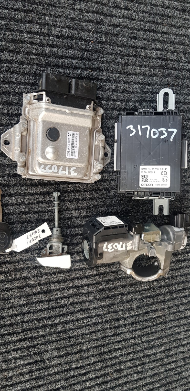 SUZUKI FZ SWIFT FZC82S 1.4LT ECM + Key + BCM Immobilser, 2/2011-2017 ...