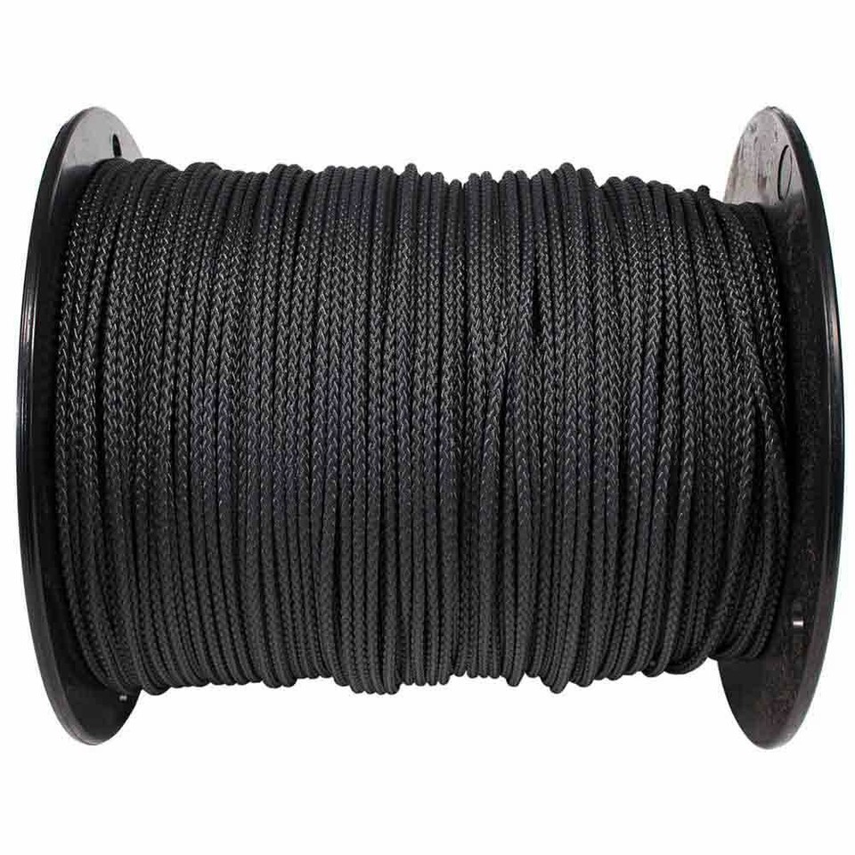 GOLBERG Diamond Braid Nylon Rope 1/8", 3/16", 1/4", 5/16", 3/8" 10ft ...