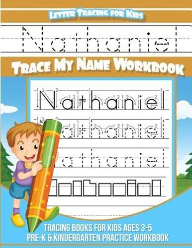Nathaniel Letter Tracing for Kids Trace My Name Workbook: Tracing Books ...