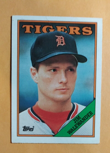 1988 Topps Baseball Card Jim Walewander Detroit Tigers #106 | eBay