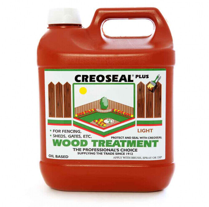 Light Brown Creosote Alternative Creoseal Plus Oil Based Timber Wood ...