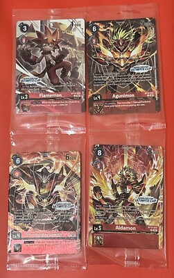 Digimon TCG ULTIMATE CUP 2024 TOP 32 Cards Flamemon Agunimon ...