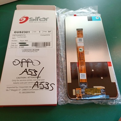 DISPLAY TOUCH SCREEN LCD X OPPO A53 CPH2127 A53s CPH2135 A33 CPH2137 ...