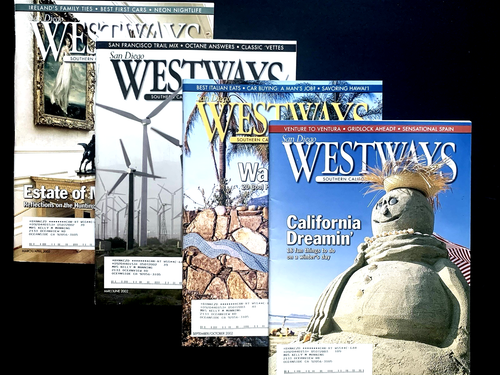 SAN DIEGO WESTWAYS MAGAZINE 2002 SET OF 4 | eBay