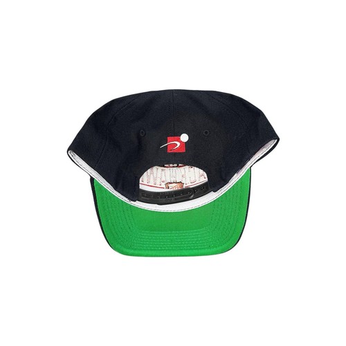 Vtg Rare NHL Chicago Blackhawks Sports Specialties Script Bar Snapback ...