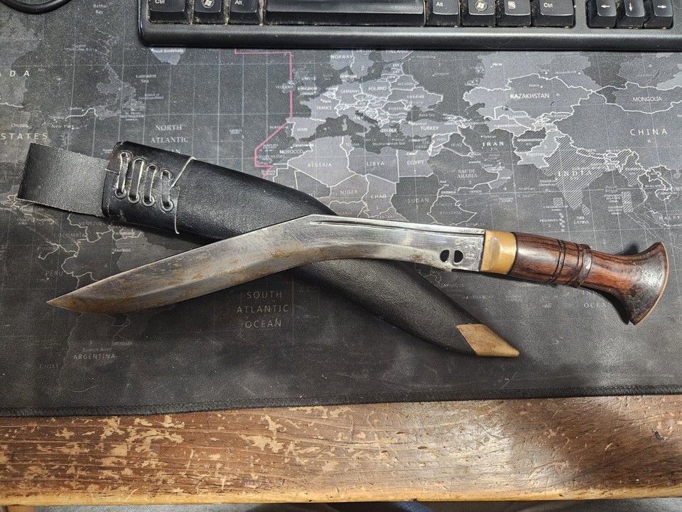 Himalayan Imports Kukuri Khukuri Kumar Kami Kobra 15 Inches 5160 Steel ...